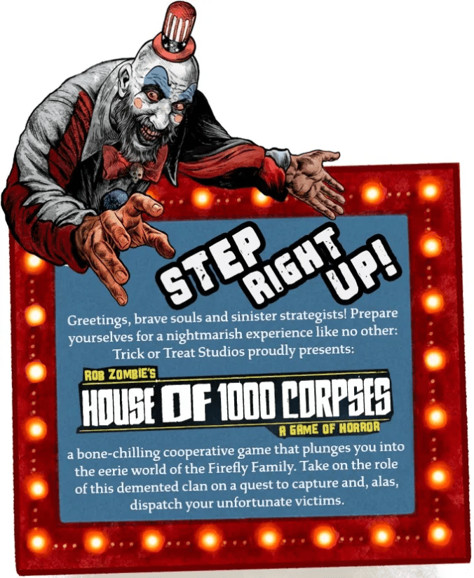 Rob Zombie’s “House of 1000 Corpses” Board Game | Raz's Midnight Macabre